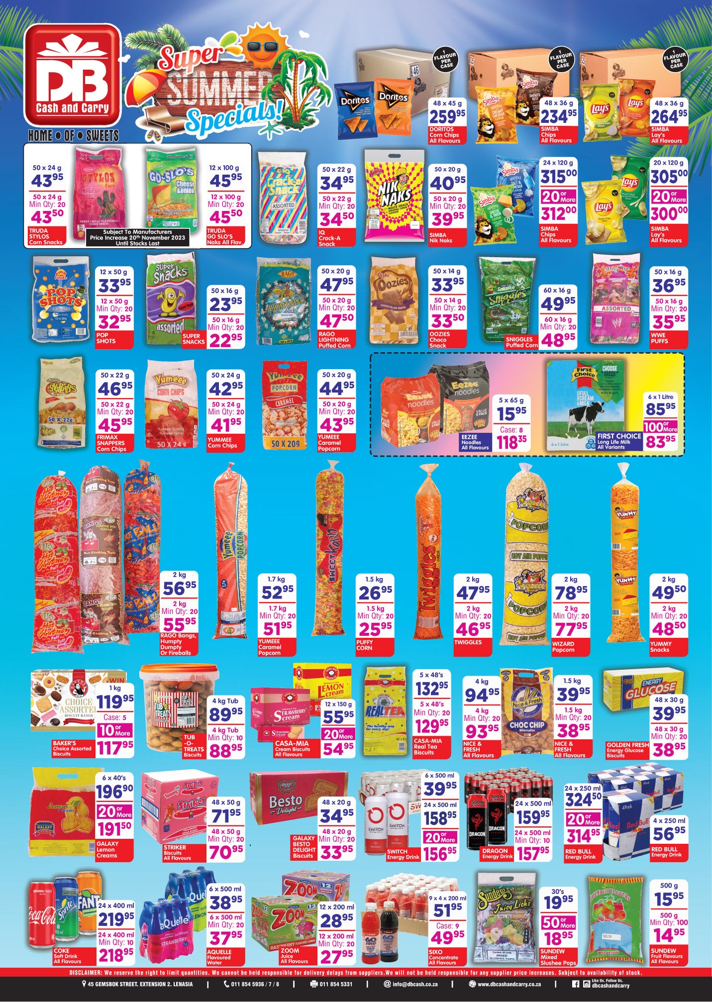 Promotions – DB Cash & Carry