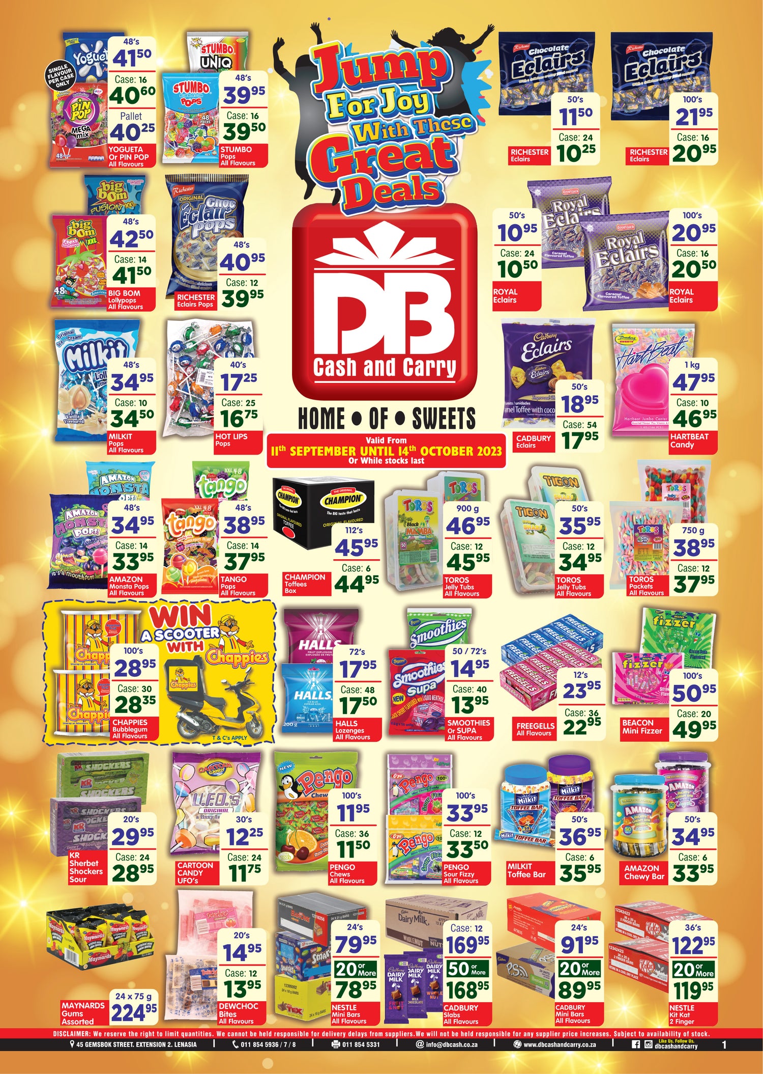 Promotions – DB Cash & Carry