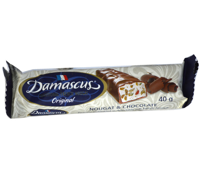 DAMASCUS NOUGAT CHOC 40G – DB Cash & Carry
