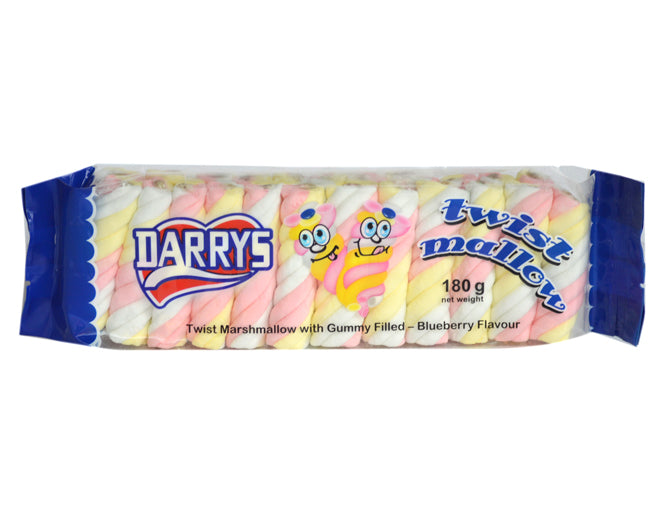 DARRYS TWIST GUM FILL BLUE 180G – DB Cash & Carry