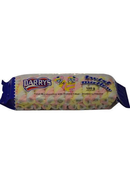 DARRYS TWIST GUM FILL BLUE 180G – DB Cash & Carry