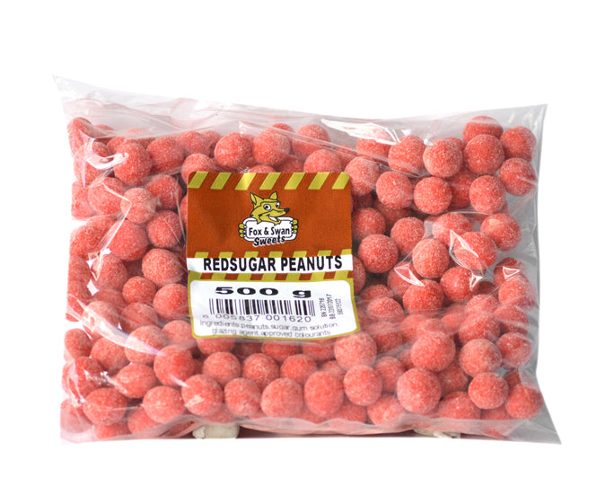 FS RED SUGAR PEANUTS 500G – DB Cash & Carry
