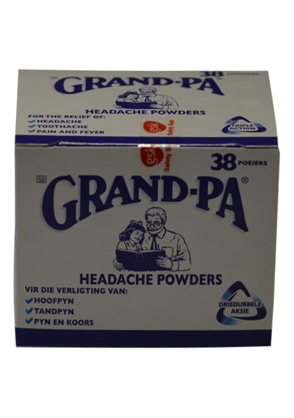 GRANDPA POWDERS 38S – DB Cash & Carry