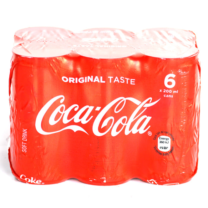 AB3 COKE ORIG.CANS 300ML 6S – DB Cash & Carry